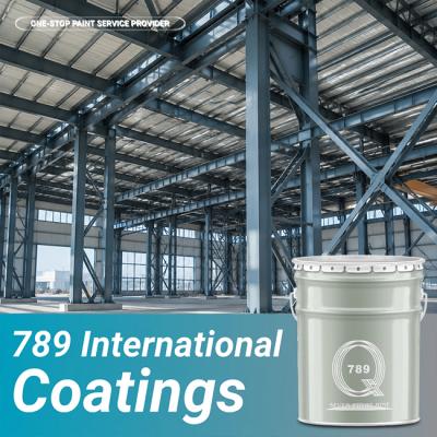 China Steel Structure Epoxy Protective Paint with 120-250 μm Dry Film Thickness and 5:1 Mix Ratio for Excellent Adhesion for sale
