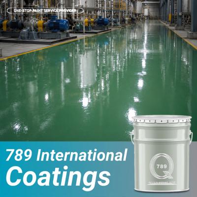 China Chemical Resistant Self Leveling Epoxy Floor Coating with Seamless Surface for Industrial Epoxy Flooring for sale