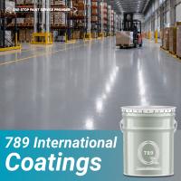 China Industrial Epoxy Self Leveling Floor Coating with Heavy Traffic Resistance, Forklift Resistant, and Seamless Surface for sale