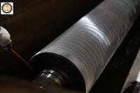 China BC Flute Tungsten Carbide Corrugating Roll for corrugatedboard production line for sale