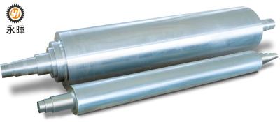 China Hard Chrome Coating W1400mm Corrugated Pressure Roller for sale