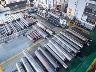China Forged Quenching TC Plating C Flute Corrugated Roller for sale