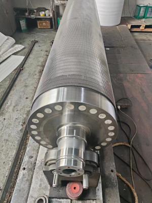 China 50CrMo B Flute Peripheral Heating Corrugated  Roller for sale