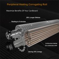 China C Flute Inner Suction Tungsten Carbide Corrugated Roller for sale