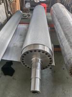 China 50CrMo Polished Oil Heating B Flute Corrugated Roll for sale