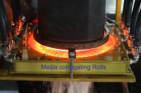 China E Flute Steam Heating Chrome Plated Corrugated Roller for sale