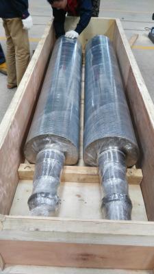 China E Flute Steam Heating Chrome Plated Corrugated Roller for sale