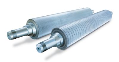 China C Flute 3.7mm Corrugator HRC58 Hard Chrome Roller for sale