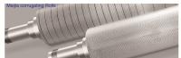 China Hard Chrome Coating Corrugating Rolls for sale