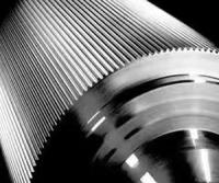 China 2500mm E Flute Forged Alloy Steel Corrugated Steel Rolls for sale