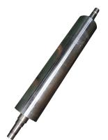 China 7mm Harden Layer 45 Steel Corrugating Pressure Roll for sale