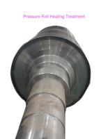 China Hard Chrome Coating W1400mm Corrugated Pressure Roller for sale