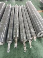 China JS Single Facer 0.05mm Coating Hard Chrome Doctor Roll for sale