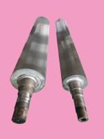 China 2200mm C Flute JS Alloy Steel Corrugated Machine Rolls for sale