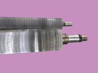 China B Flute Tungsten Carbide Coating Corrugating Rolls for sale