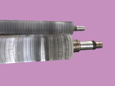 China B Flute Tungsten Carbide Coating Corrugating Rolls for sale