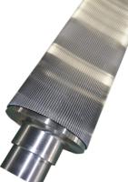 China HRC58 Hard Chromed C Flute Corrugated Roller for sale