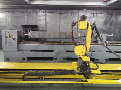 China HV1250 Cylinder Workpiece HVOF Tungsten Carbide Plating corrugated roller for sale