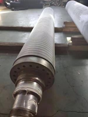 China B Flute Tungsten Carbide Coating Corrugating Rolls for sale