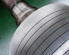 China Hard Chrome Plated Roller Corrugating Rolls for single facer for sale