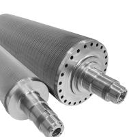 China America Praxair 1342 Tungsten Carbide coating Corrugating Roll for sale