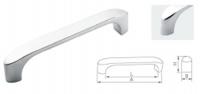 China Stainless Steel 304 201 Door Shake Handle Cabinet 160mm Polishing for sale