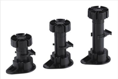 China ABS Adjustable Kitchen Plastic Cabinet Legs 100kg Load Height 80-150mm for sale