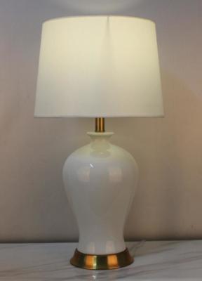 China Modern Nordic Art Designer Table Lamp 42x70cm Ceramic Bedroom Living Room Neutral Light for sale