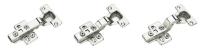 China Special Angle Corner Cabinet Hinge 105° Opening 35mm Cup Diameter Nickel Plated Hydraulic 3D Adjustable for sale