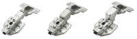 China Stainless Steel Soft Close Cabinet Door Hinge 35mm Cup Diameter 105° Opening Angle for 14-21mm Doors for sale