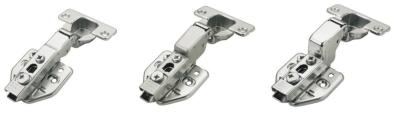China Stainless Steel Soft Close Cabinet Door Hinge 35mm Cup Diameter 105° Opening Angle for 14-21mm Doors for sale