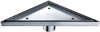 China 304 Stainless Steel Floor Drain 50mm Satin Polished Nickel Strainer Style Bathroom Accessories for sale