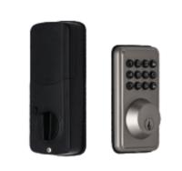 China Smart Door Lock Fingerprint Pass Code Card App WiFi Controller 100 User Capacity Zinc Alloy for sale