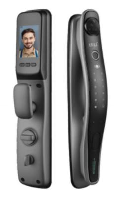 China Smart Home Fingerprint Handle Door Lock Blue Tooth WiFi Electronic Digital Intelligent for sale