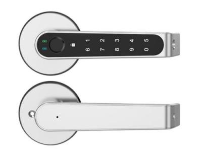 China Waterproof Smart Zinc Alloy Door Handle for sale