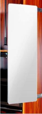 China GRH Aluminum Alloy Cabinet Dressing Mirror 1200mm Height x 335mm Depth with Sliding Folding Design for Wardrobes for sale