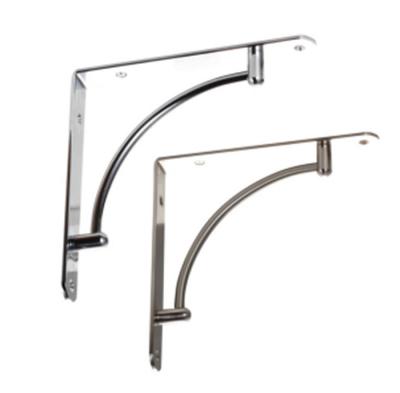 China Hot Galvanized Steel Shelf Brackets 222x222mm - Custom Decorative Metal Furniture Supports for sale
