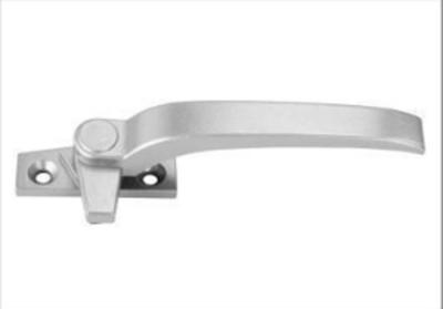 China Aluminum Alloy Casement Window Handle with Two-Point Lock Mechanism - White Finish, 100 PCS MOQ, 20-25 Day Delivery for sale