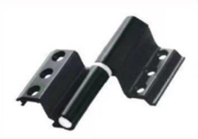 China Aluminum Alloy Powder Coated Door & Window Hinges - 100 PCS MOQ, Black/White Finish for Building Applications for sale