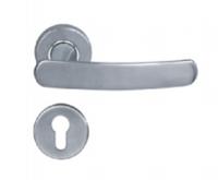 China Stainless Steel Door Lever Lock Handle 304 Solid Interior Hollow Plate Modern Design for sale