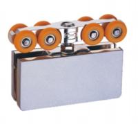 China Aluminum Bearing Sliding Roller for PVC Door and Window 20mm Nylon Wheel for sale