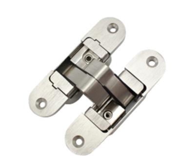 China Heavy Duty 3D Adjustable Concealed Hinge for Large Doors - Aluminum Zinc Alloy Construction, 100 PCS MOQ for sale