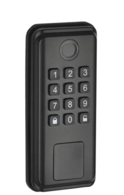 China Smart Electric Rim Lock with WiFi APP Control - 6V Battery Powered Fingerprint Door Lock for 30-70mm Thick Gates for sale
