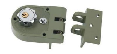 China Brass Cylinder Rim Lock Anti-Theft Night Latch 2.5 Inch for Hotel Office Home for sale