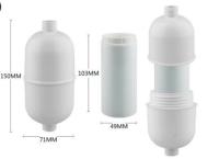 China Plastic Water Filter Housing 360 Rotary Faucet Shower Filter Cartridge 50-400GPD for sale