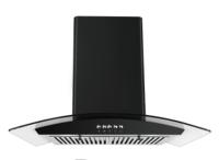 China Wall Mounted Kitchen Hood Chimney Spare Parts Range Black Titanium for sale