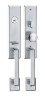China Lever Handle Plate Door Handle Stainless Steel Zinc Alloy 45 Days Lead Time for sale