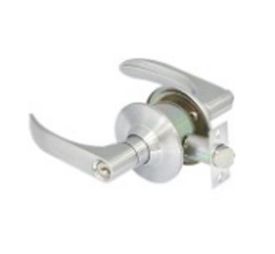 China Stainless Steel Cylindrical Door Lock for Hotel Bedroom Wooden Door 60mm for sale