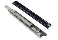 China Furniture Common Push Close Full Concealed Ball Bearing Drawer Slide Undermount 1.0mm 400mm for sale
