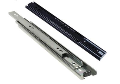 China Furniture Common Push Close Full Concealed Ball Bearing Drawer Slide Undermount 1.0mm 400mm for sale